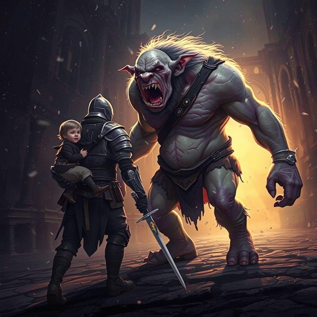 You'll have to get through me first!