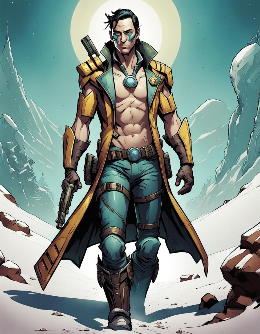 Borderlands concept 3 - AI Generated Artwork - NightCafe Creator