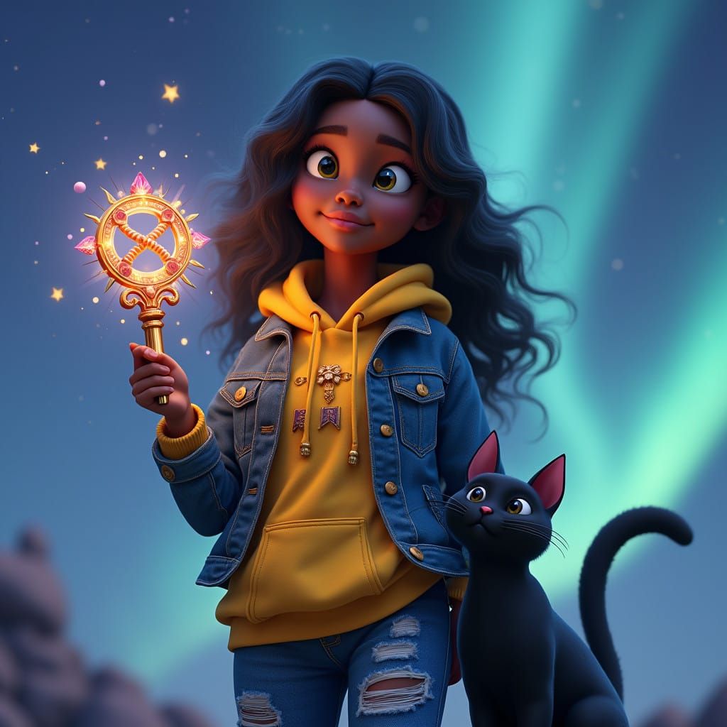 Sol’s Journey - Cosmic Girl Unlocks the Secrets of the Auror...