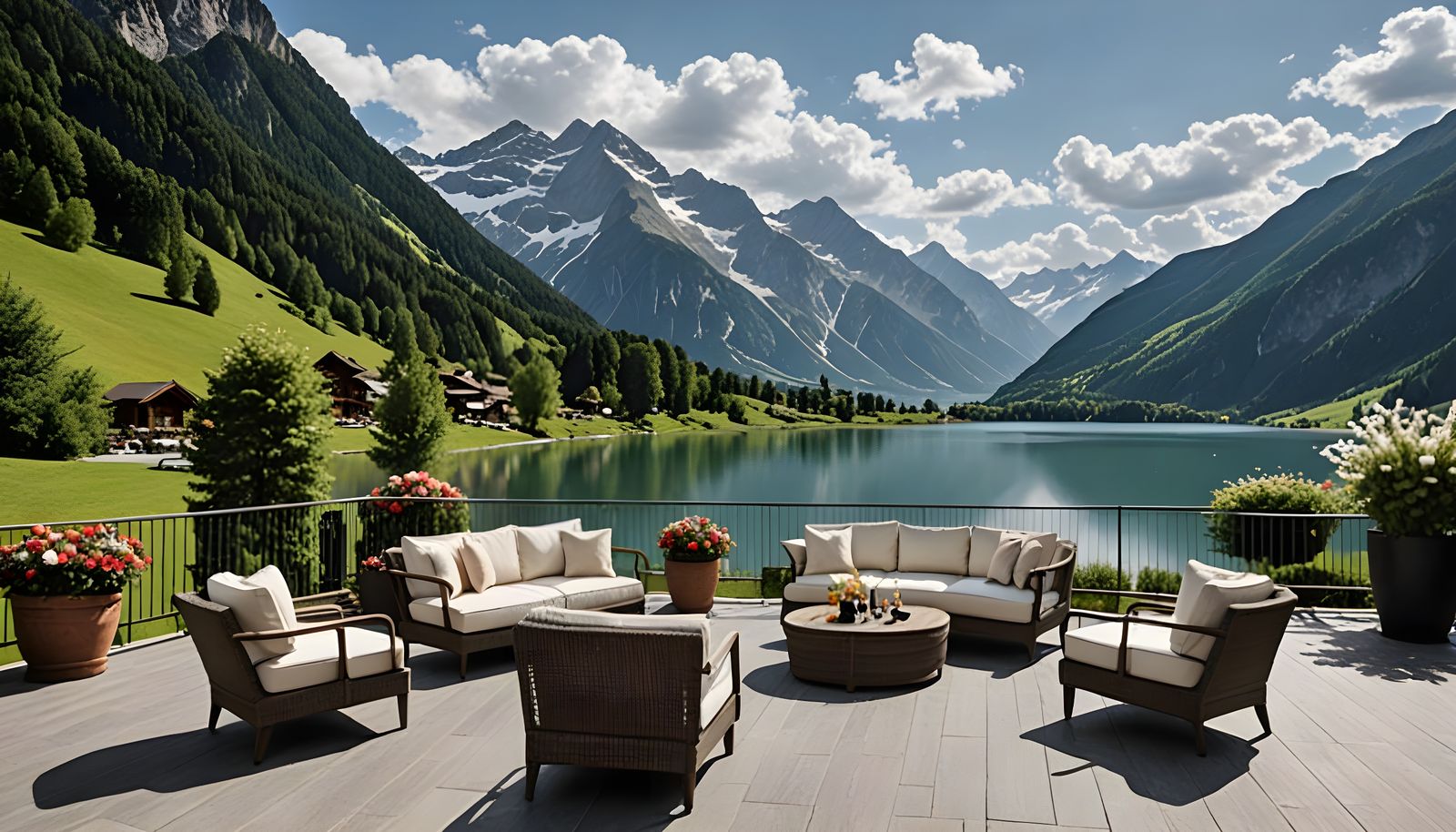 Alpine Lake - Elegant Alpine Lakeside Retreat in a Turner-In...