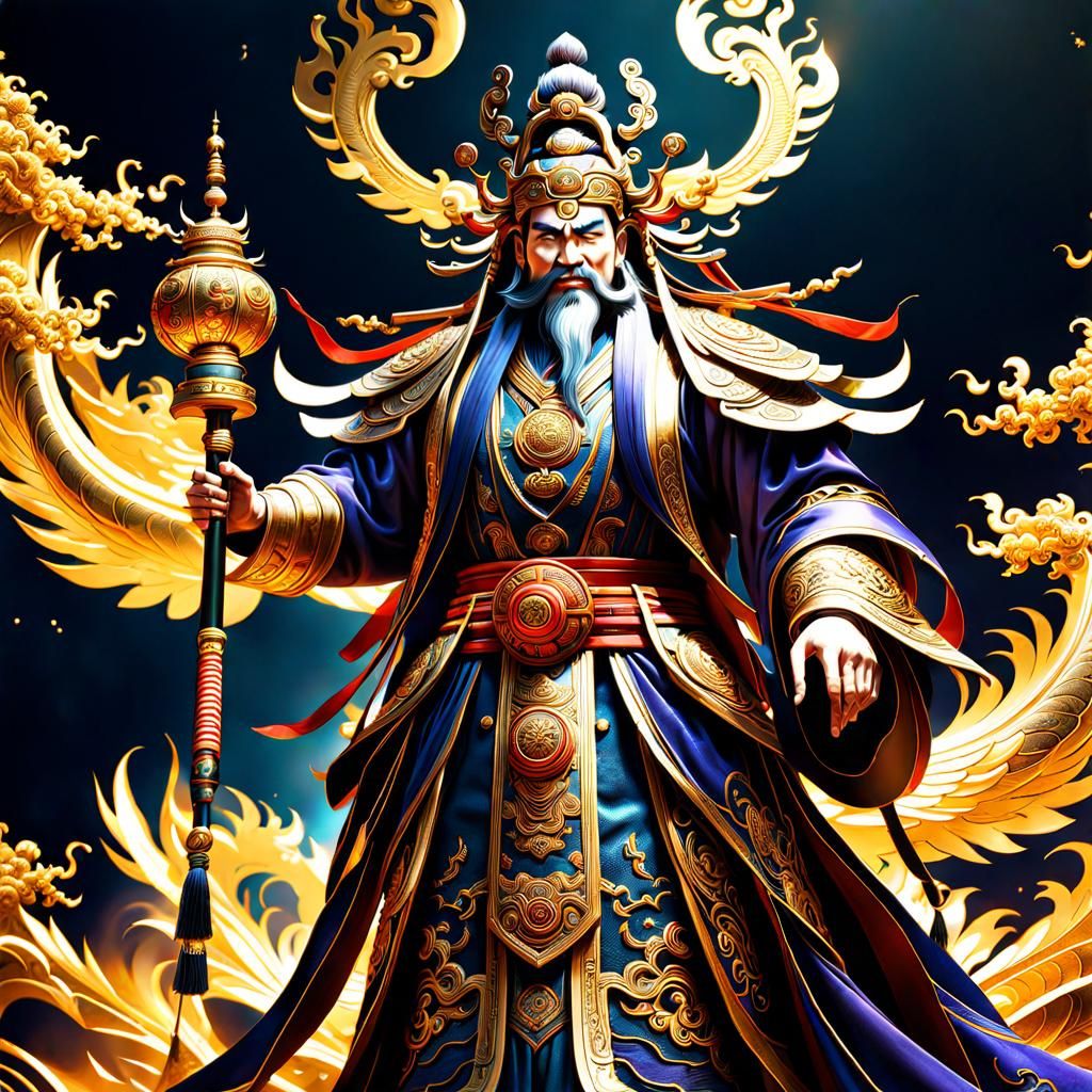 Cai Shen Ye - AI Generated Artwork - NightCafe Creator