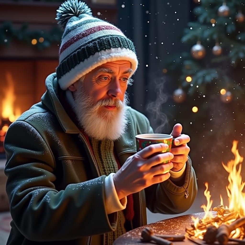 Daily challenge # 802 - Warm Holiday Gathering with Coffee b...