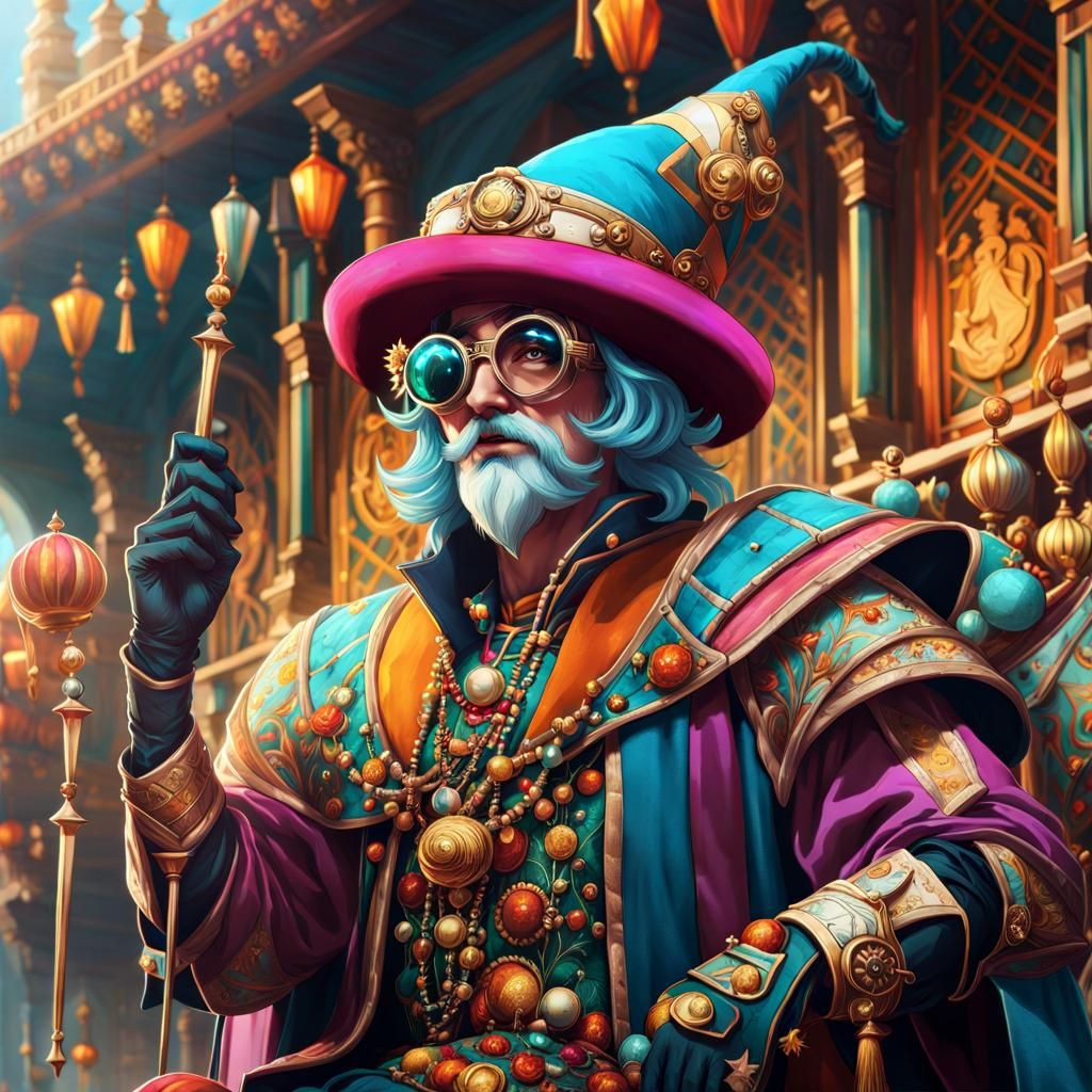 SciFi Jester - AI Generated Artwork - NightCafe Creator