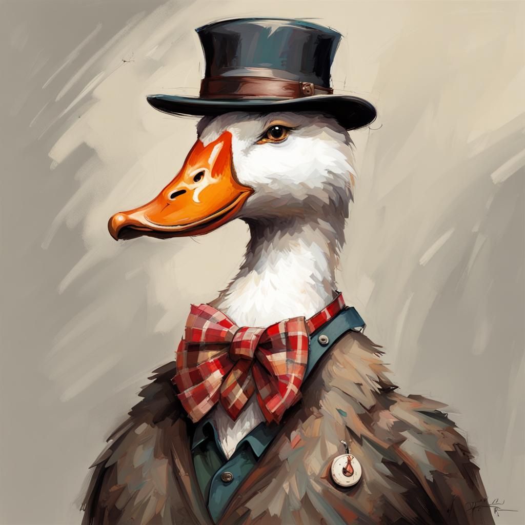 Mister Goose - AI Generated Artwork - NightCafe Creator