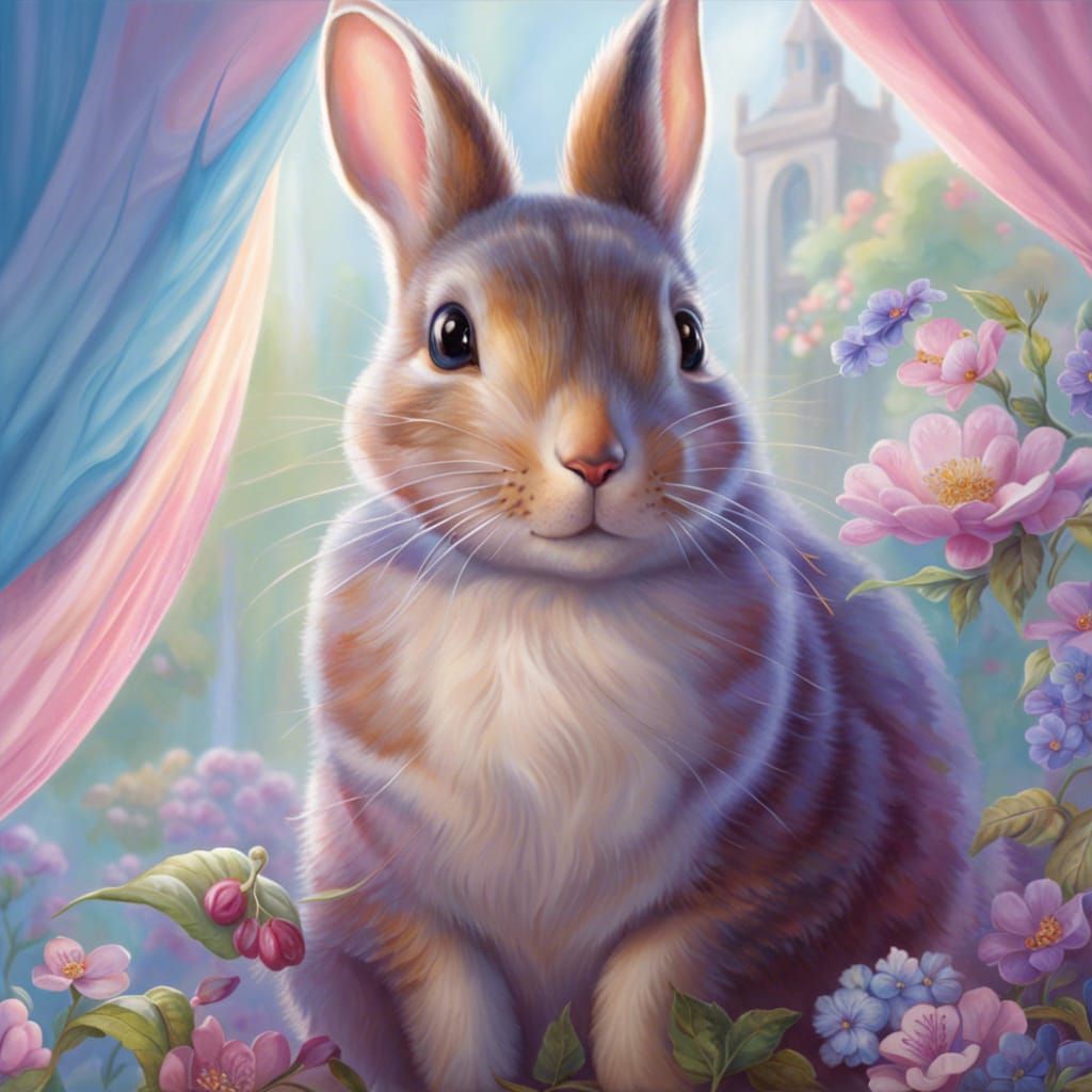Love Bunny - AI Generated Artwork - NightCafe Creator