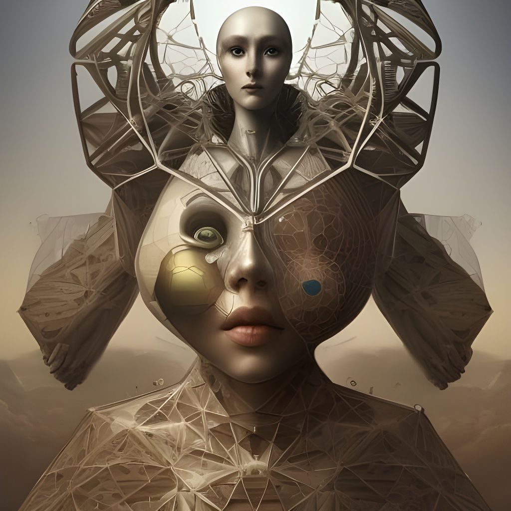 Surreal body structures 1 - AI Generated Artwork - NightCafe Creator