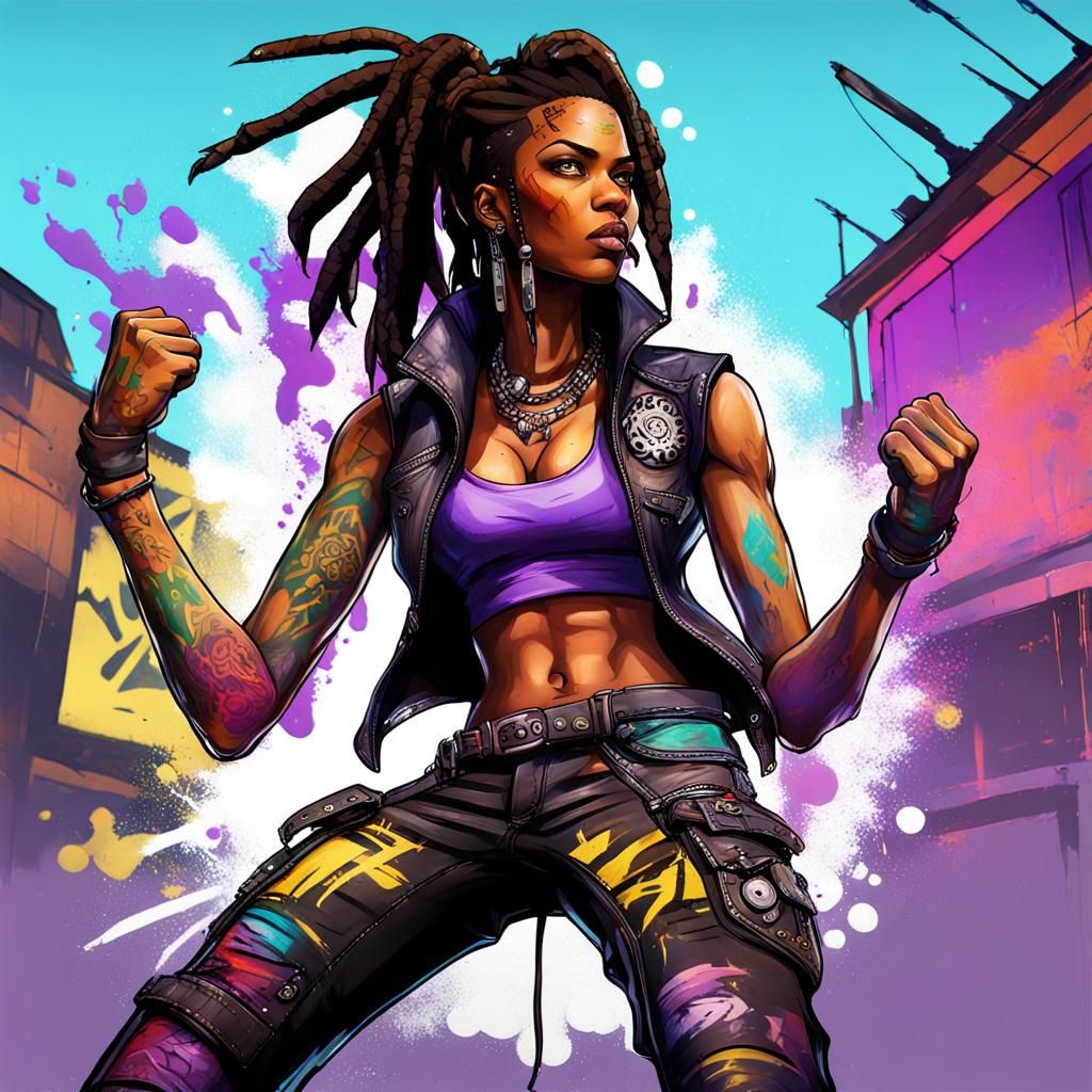 Borderlands. Brawler Siren Amara. Purple haze Phasetrance. Kicking off ...