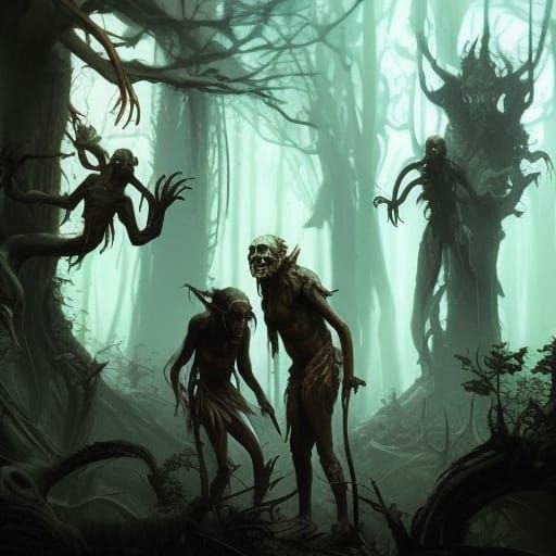 Monstrous - AI Generated Artwork - NightCafe Creator