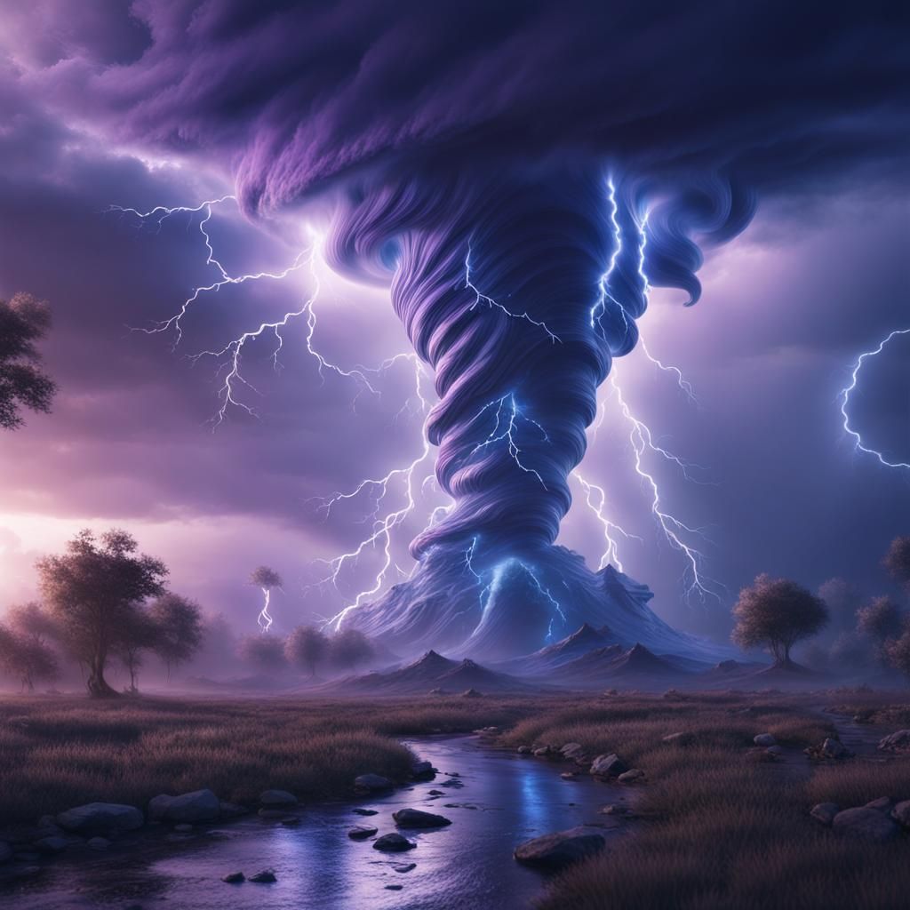 Lunar Cyclone - AI Generated Artwork - NightCafe Creator