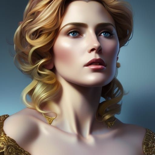 Portrait #30 - AI Generated Artwork - NightCafe Creator