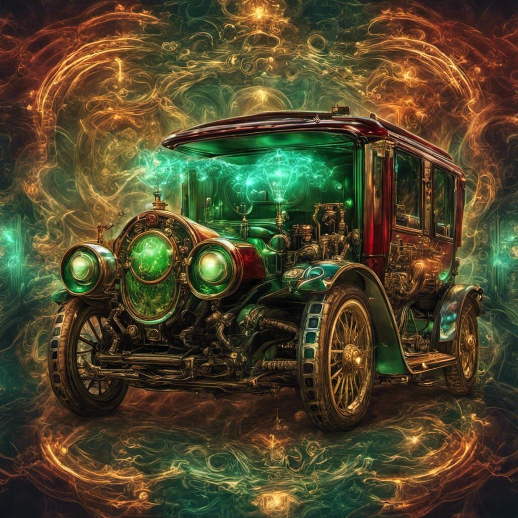 An Oldtimer Car - AI Generated Artwork - NightCafe Creator