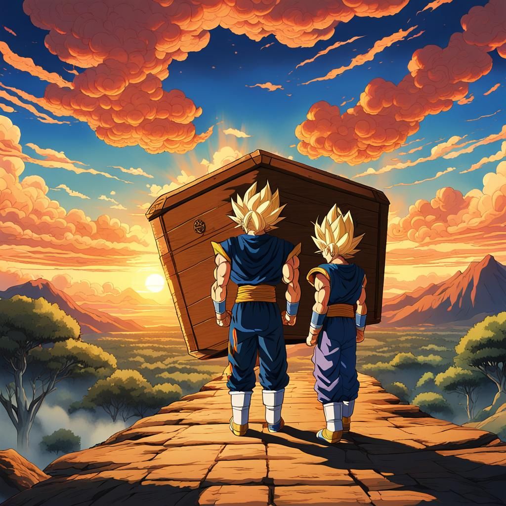 Dragonball Z. - AI Generated Artwork - NightCafe Creator