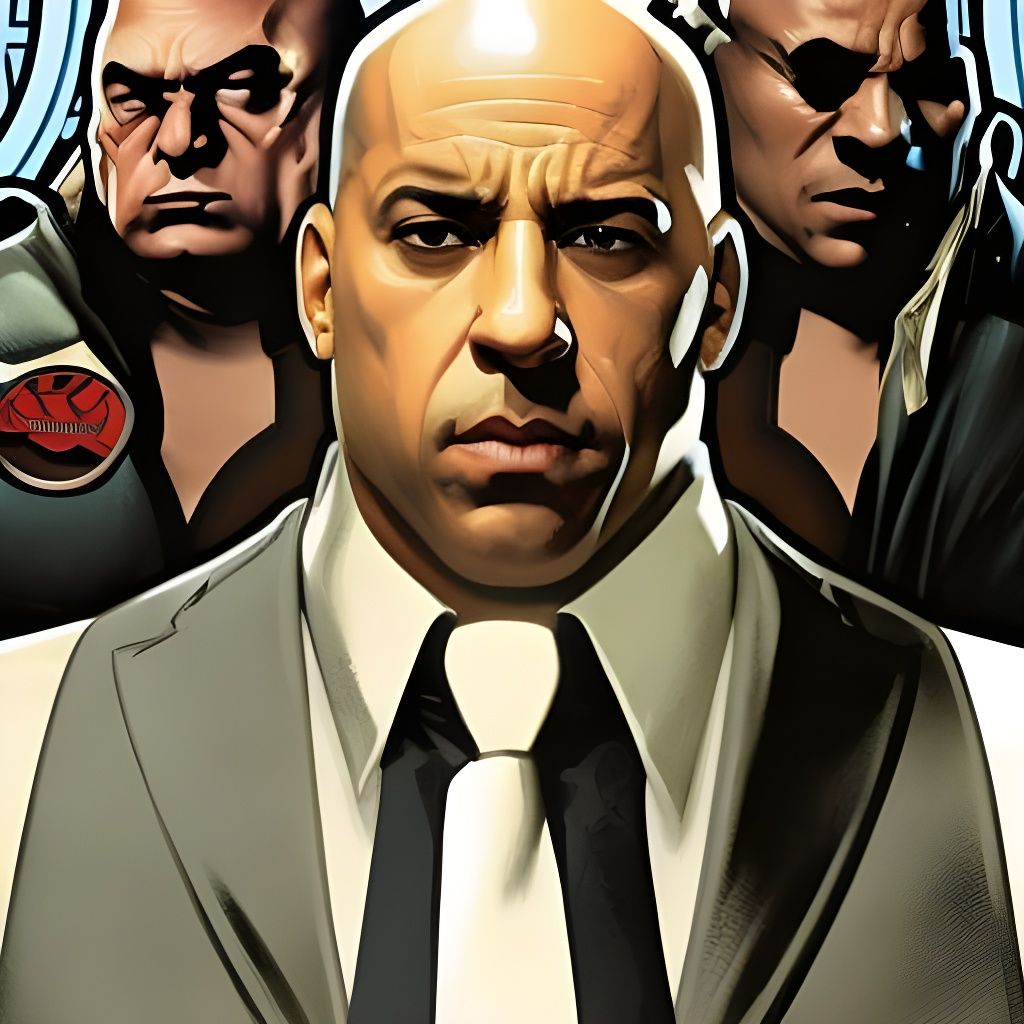 Vin Diesel as Kingpin Wilson Fisk. (II) - AI Generated Artwork ...
