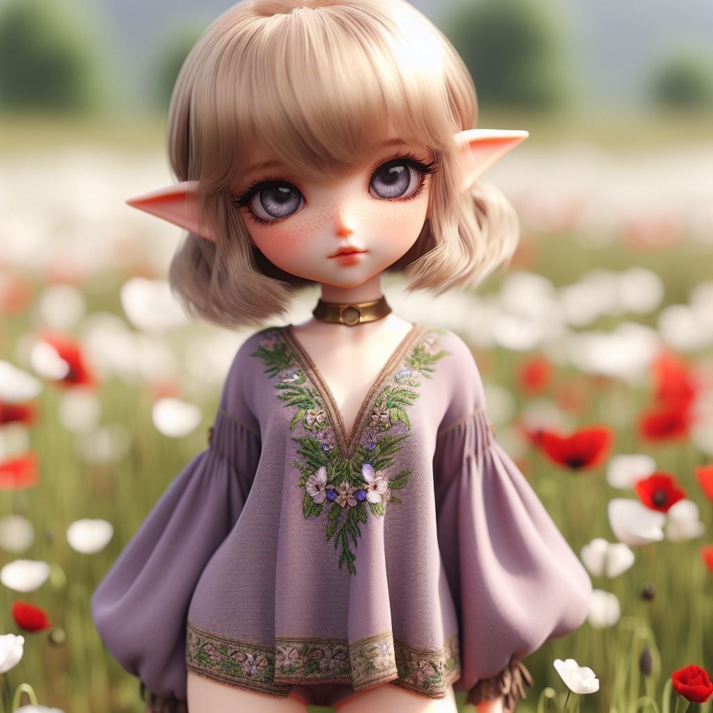 cute chibi elf #2 - AI Generated Artwork - NightCafe Creator