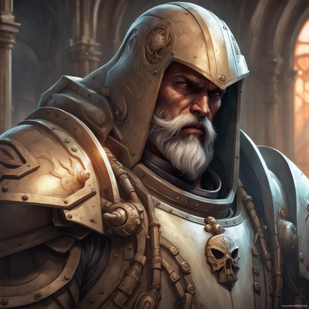 Hooded knight - AI Generated Artwork - NightCafe Creator