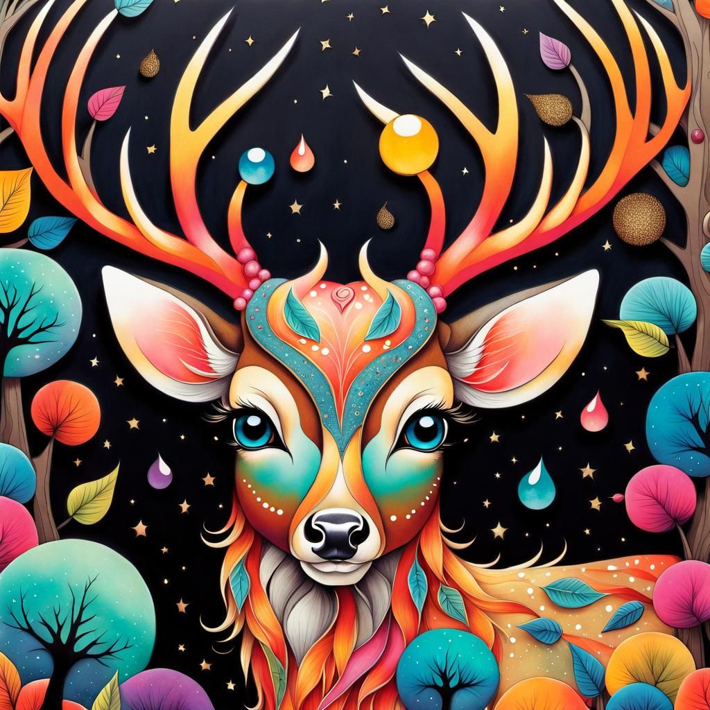 forest whimsy 1 - AI Generated Artwork - NightCafe Creator