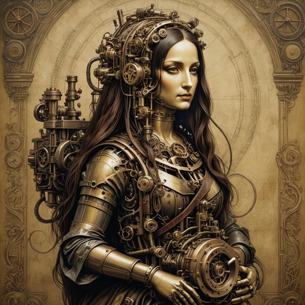 mona lisa - AI Generated Artwork - NightCafe Creator