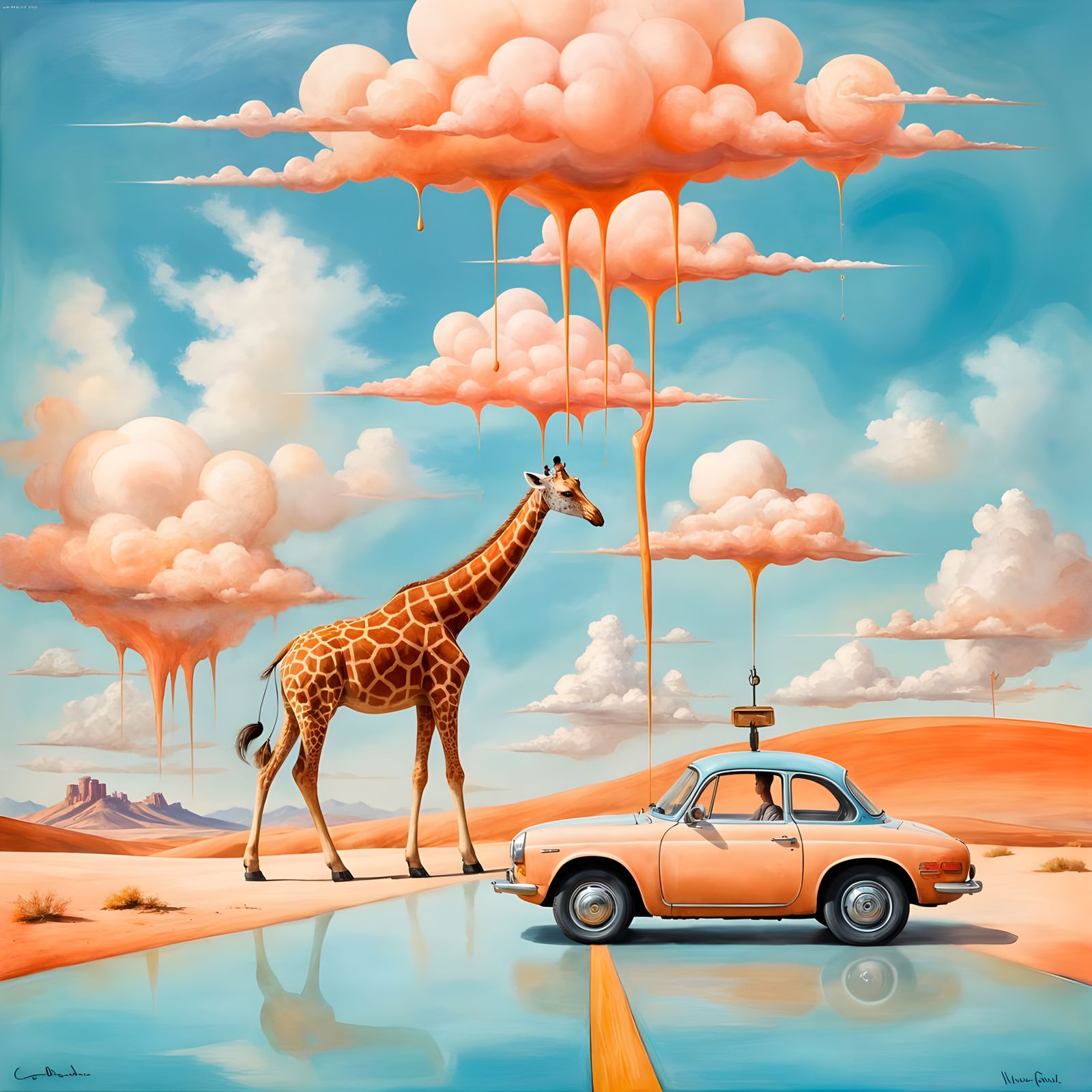 Surreal Friday: Giraffe Art - Surreal Friday: Giraffe Ar...