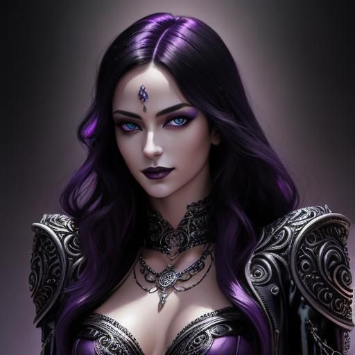 goth goddess - AI Generated Artwork - NightCafe Creator