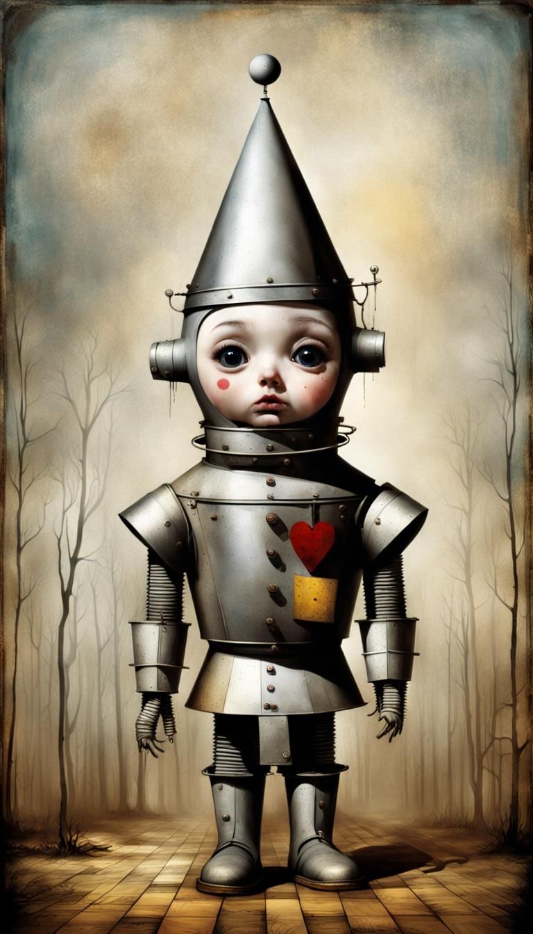 "Tin Man, from The Wizard of OZ": photograph by Stephen Gammell ...