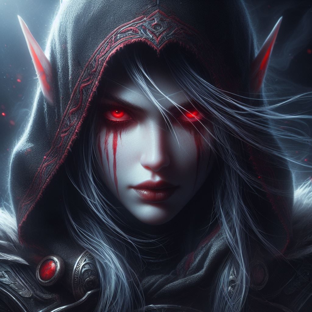 Assassin dark elf - AI Generated Artwork - NightCafe Creator