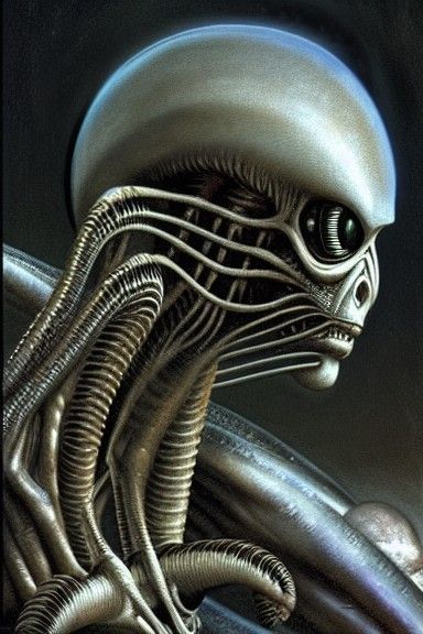 Alien - AI Generated Artwork - NightCafe Creator