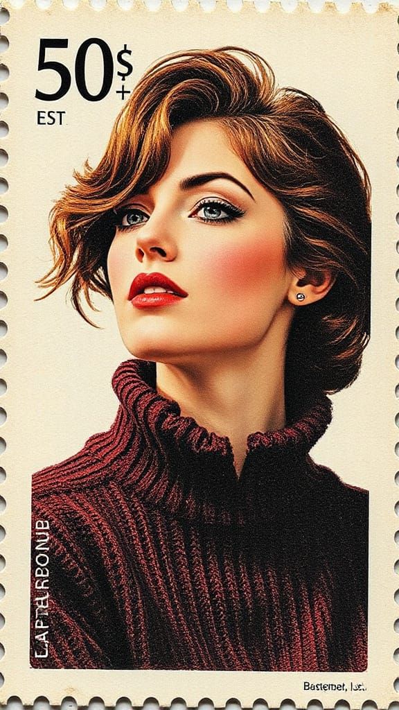Fashion Model Stamp - Fashion Model Stamp
