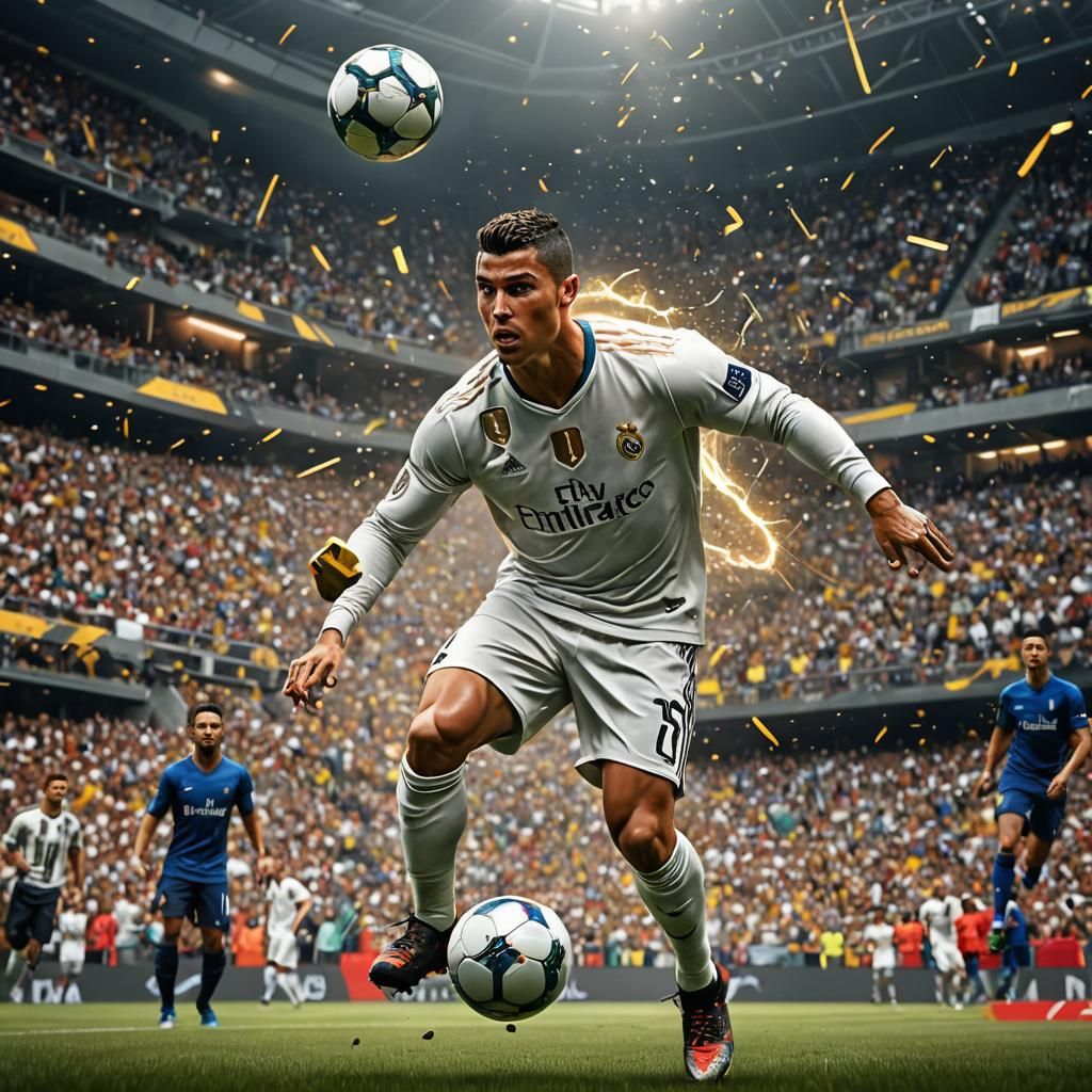 Ronaldo CR7 - AI Generated Artwork - NightCafe Creator