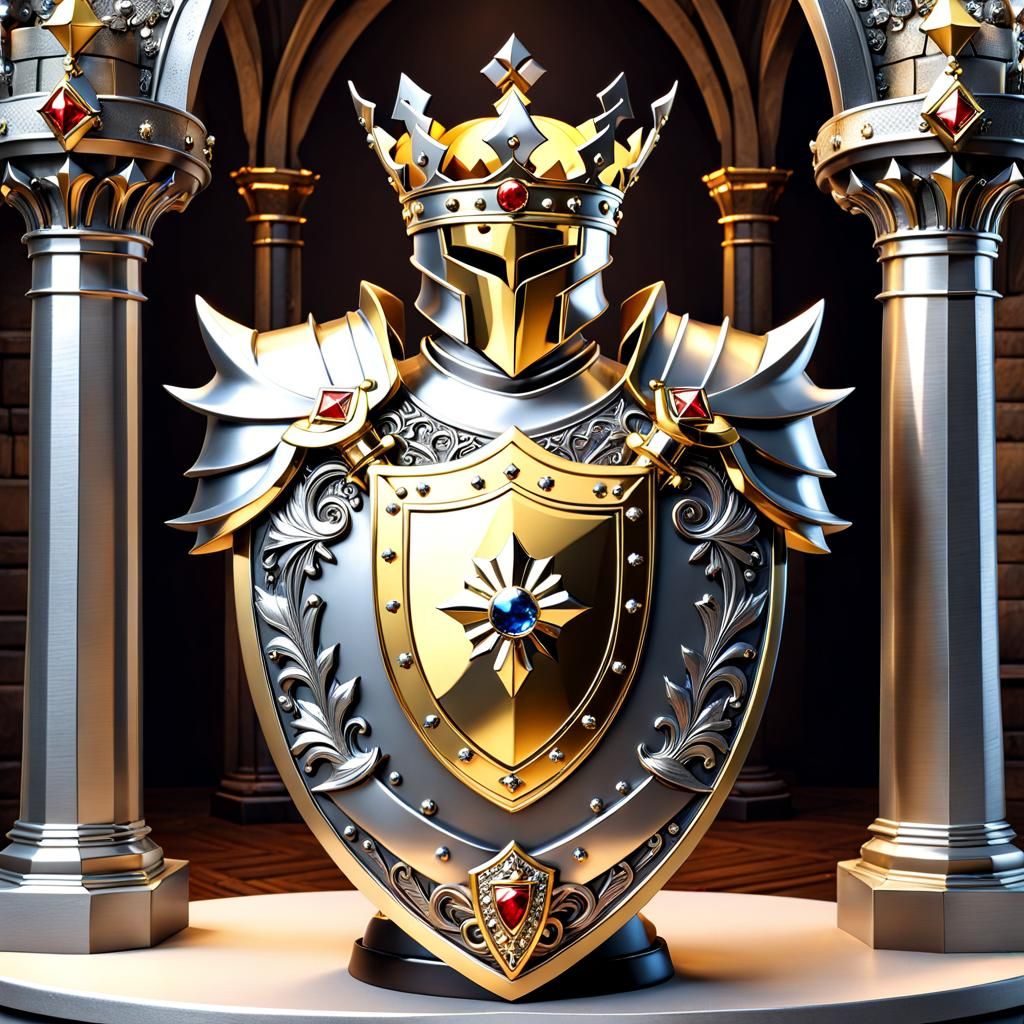 The Kings Shield - AI Generated Artwork - NightCafe Creator