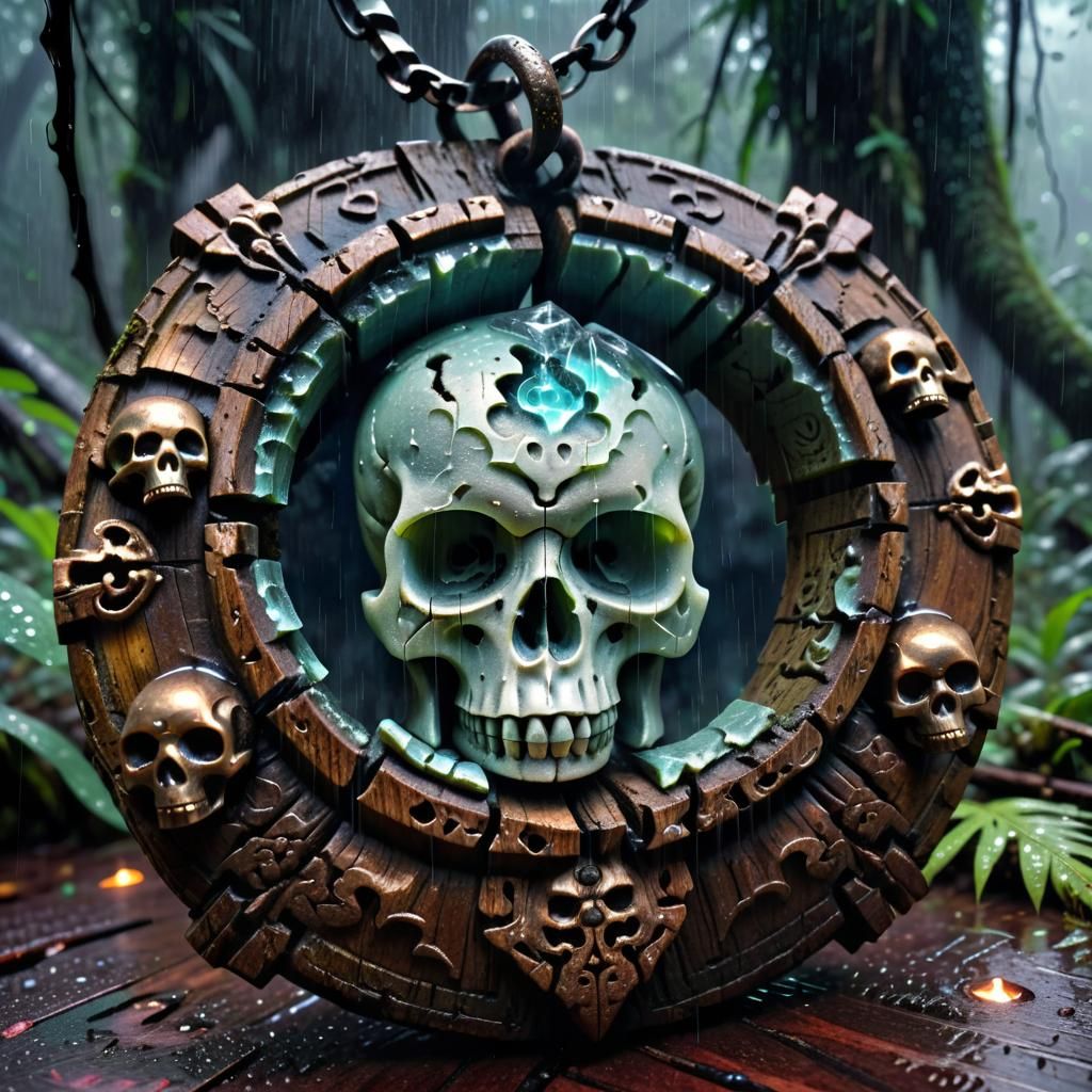 Ancient magical amulet - AI Generated Artwork - NightCafe Creator