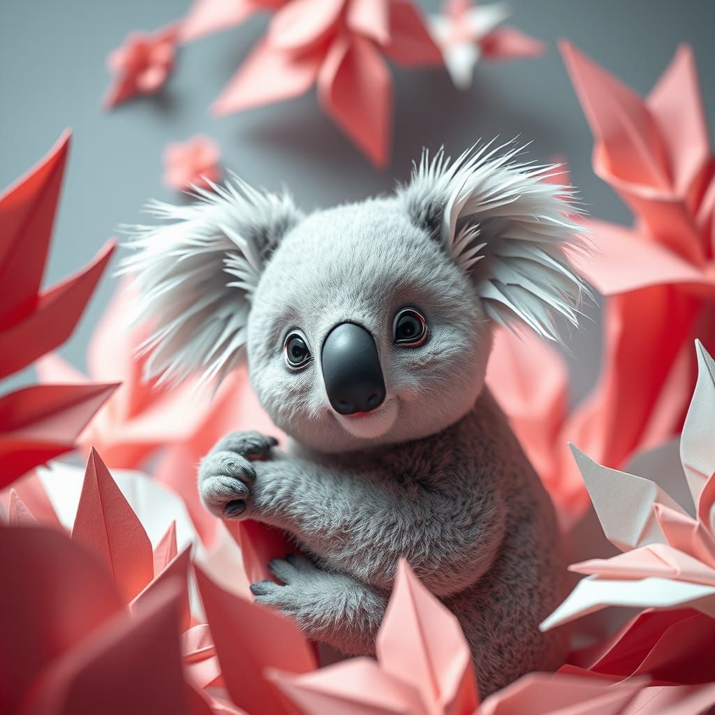 cute baby Koala detailed matte painting, deep color, fantastical ...