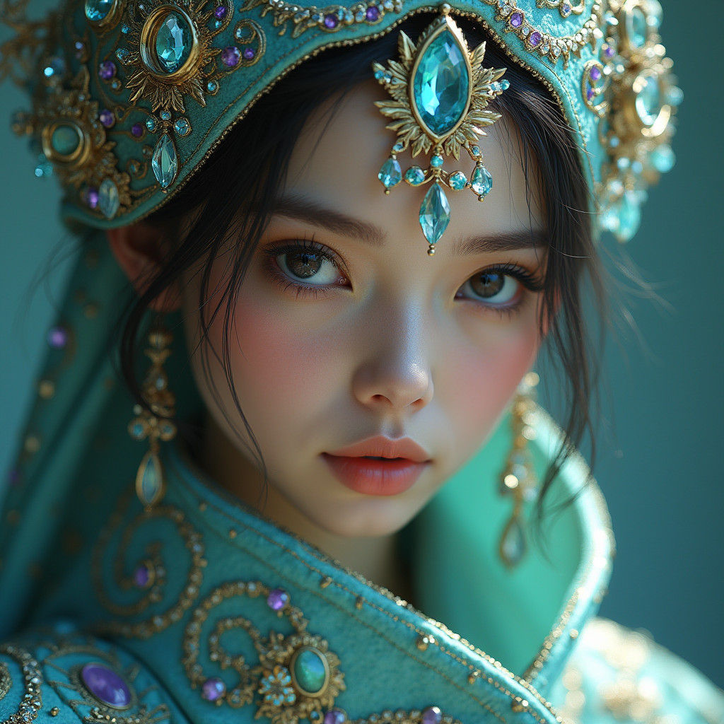 Queen of the.....ummmm - Ethereal Fantasy Queen in Iridescen...