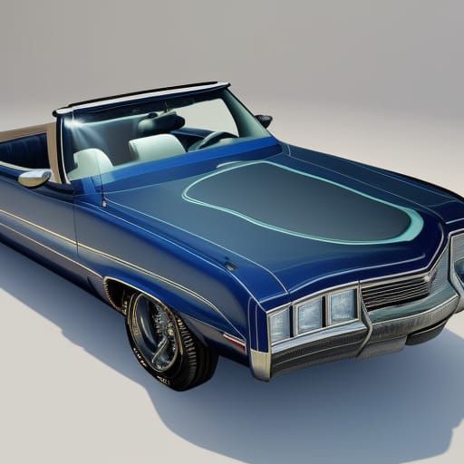 cutlass Hurst olds pace car rag top midnight blue metallic fleck ...