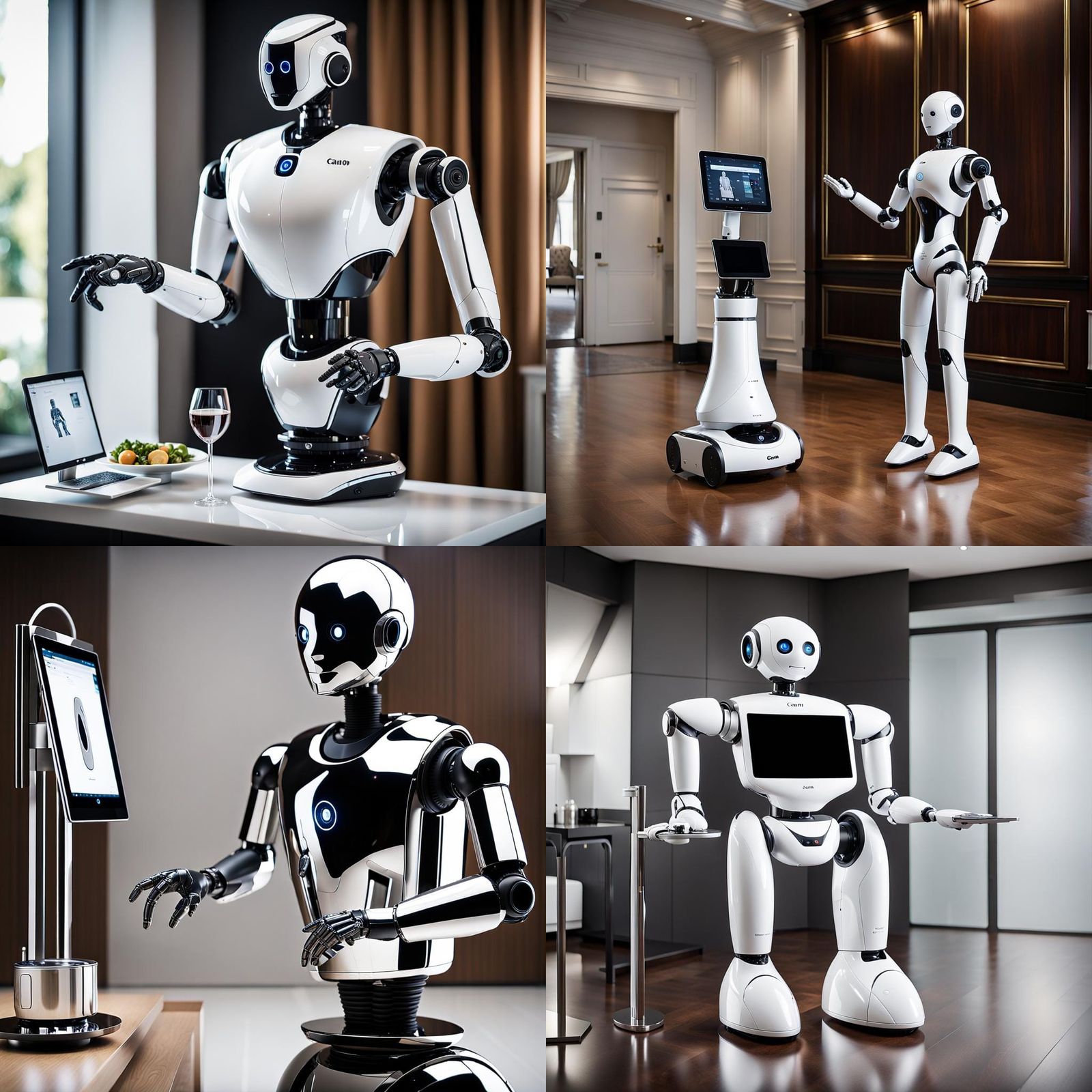 Imagine a robot butler, a marvel of technology and sophistication. It ...
