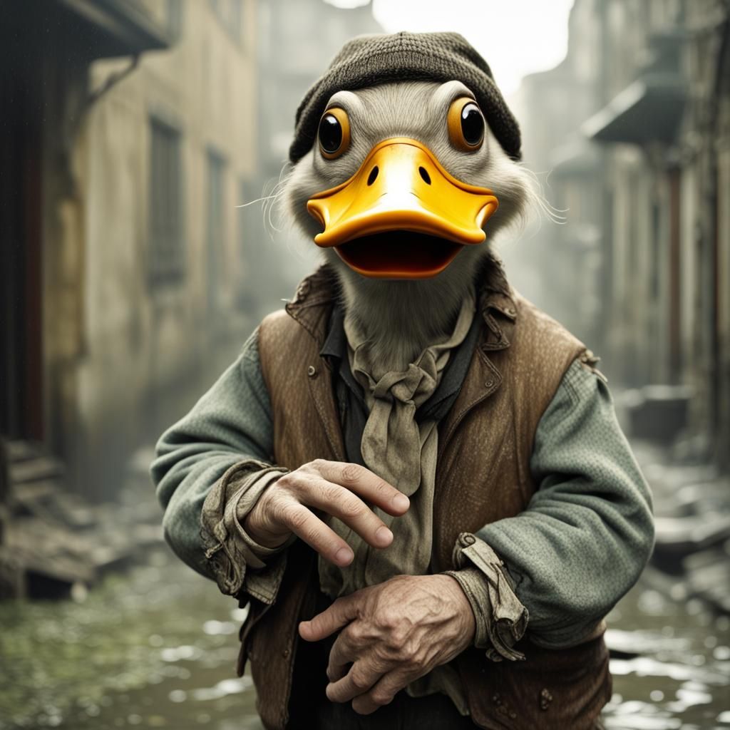 Feeling like a dead duck - AI Generated Artwork - NightCafe Creator