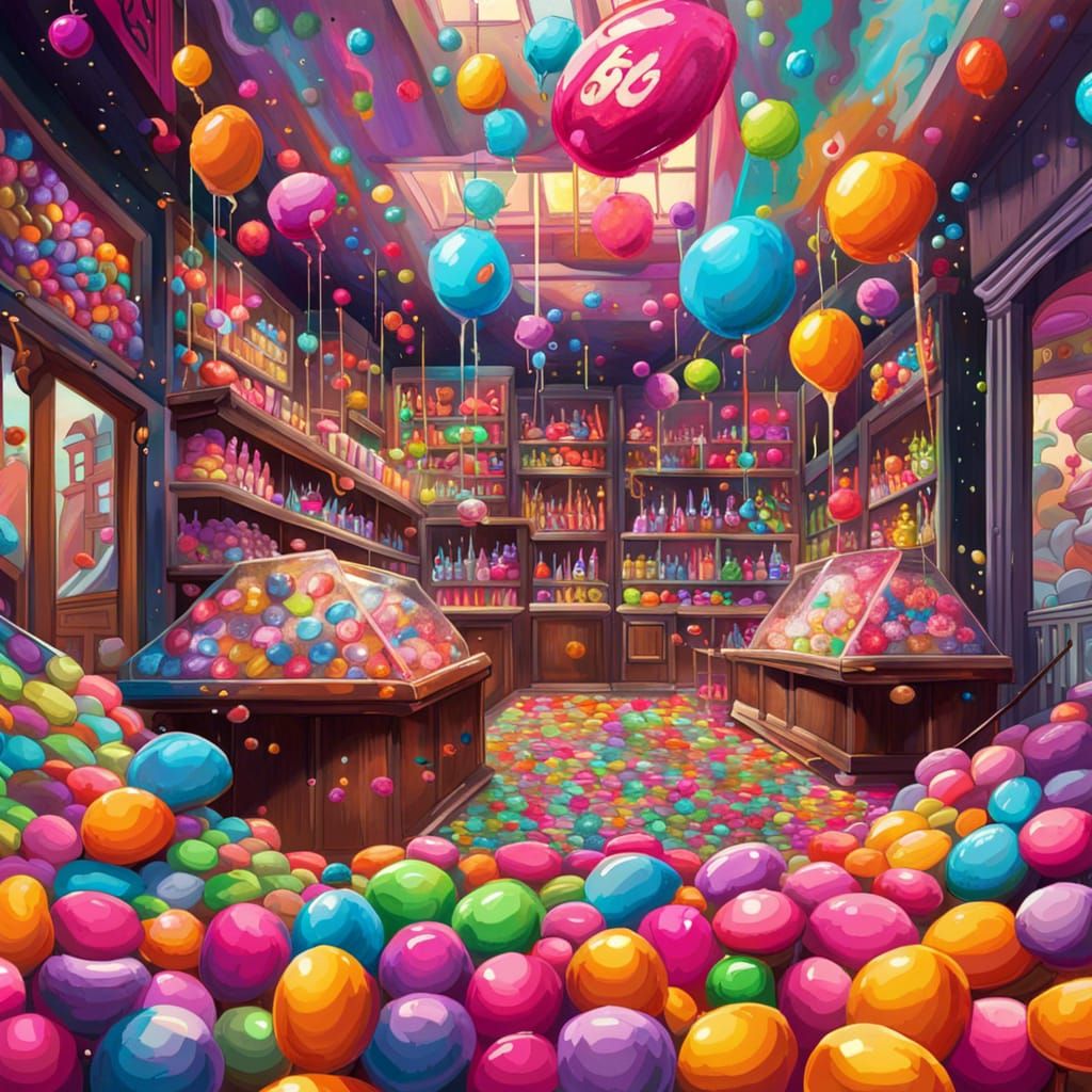 Candy Shop - AI Generated Artwork - NightCafe Creator