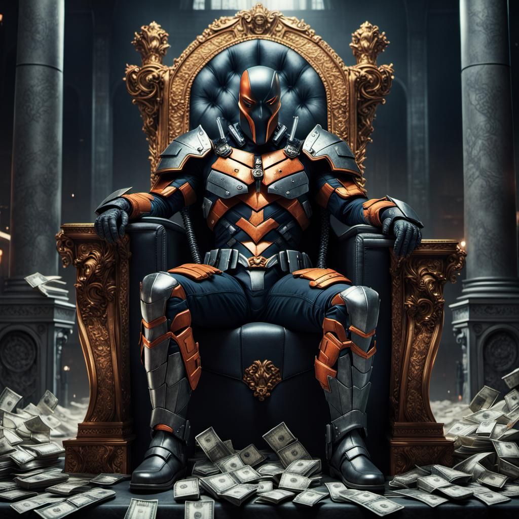 Slade Wilson AKA Deathstroke an elite assassin and Mercenary from DC ...