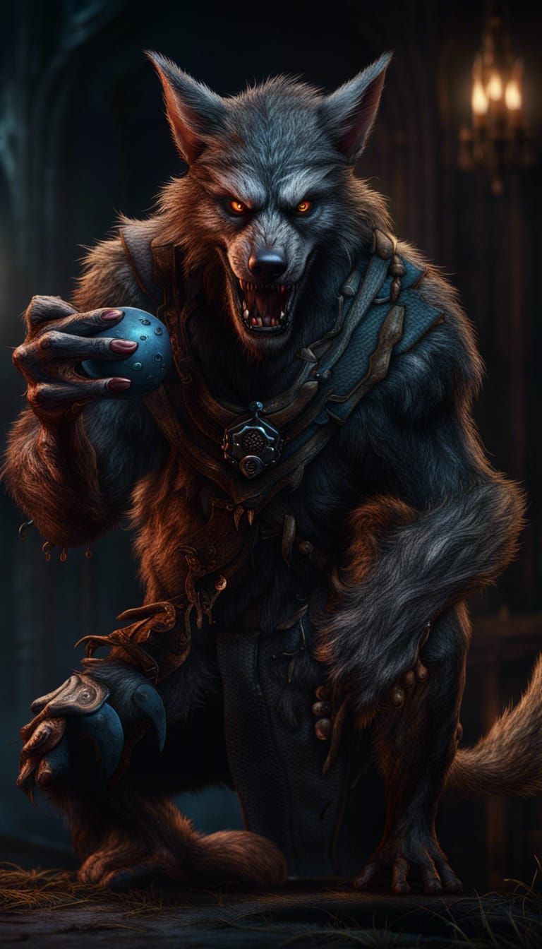 The Wolfman - AI Generated Artwork - NightCafe Creator
