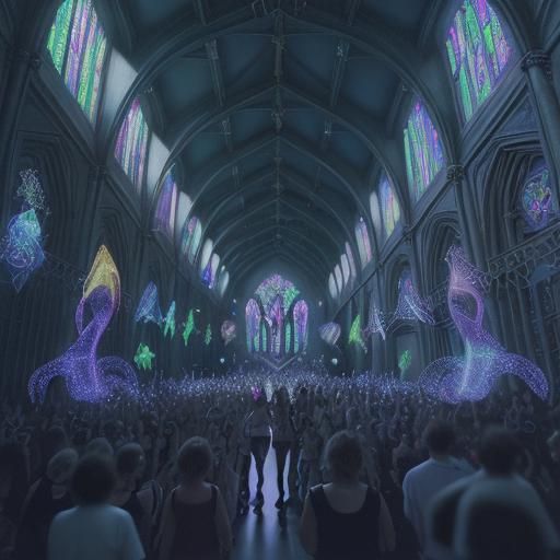 a vivid description of the legendary Hogwarts Rave in 1996, where ...