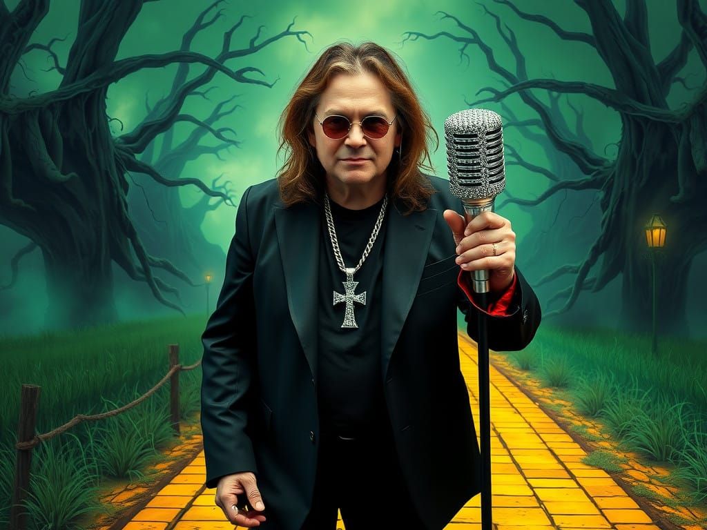 The Wizard of Ozzy - Rockstar Wizard Dominates Whimsical Lan...