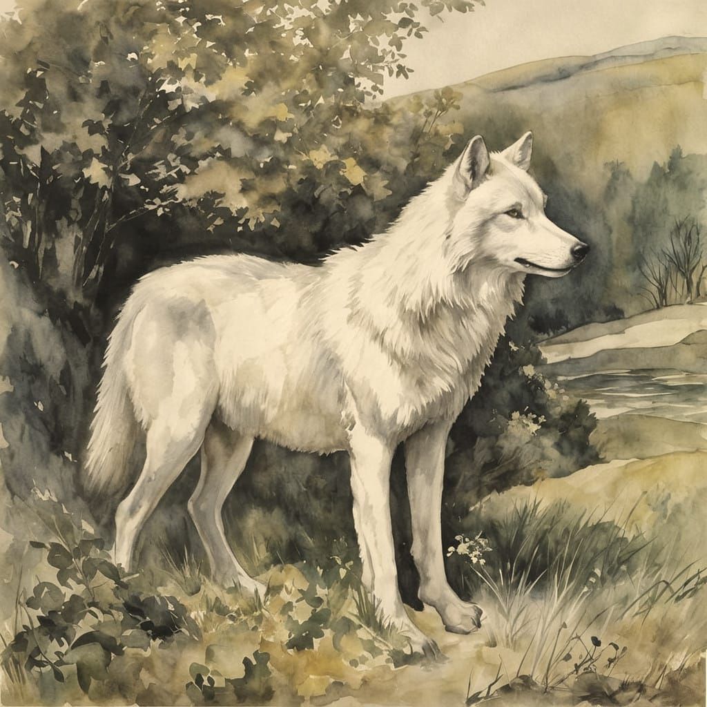 The last Newfoundland wolf, 1930 - The last Newfoundland wol...