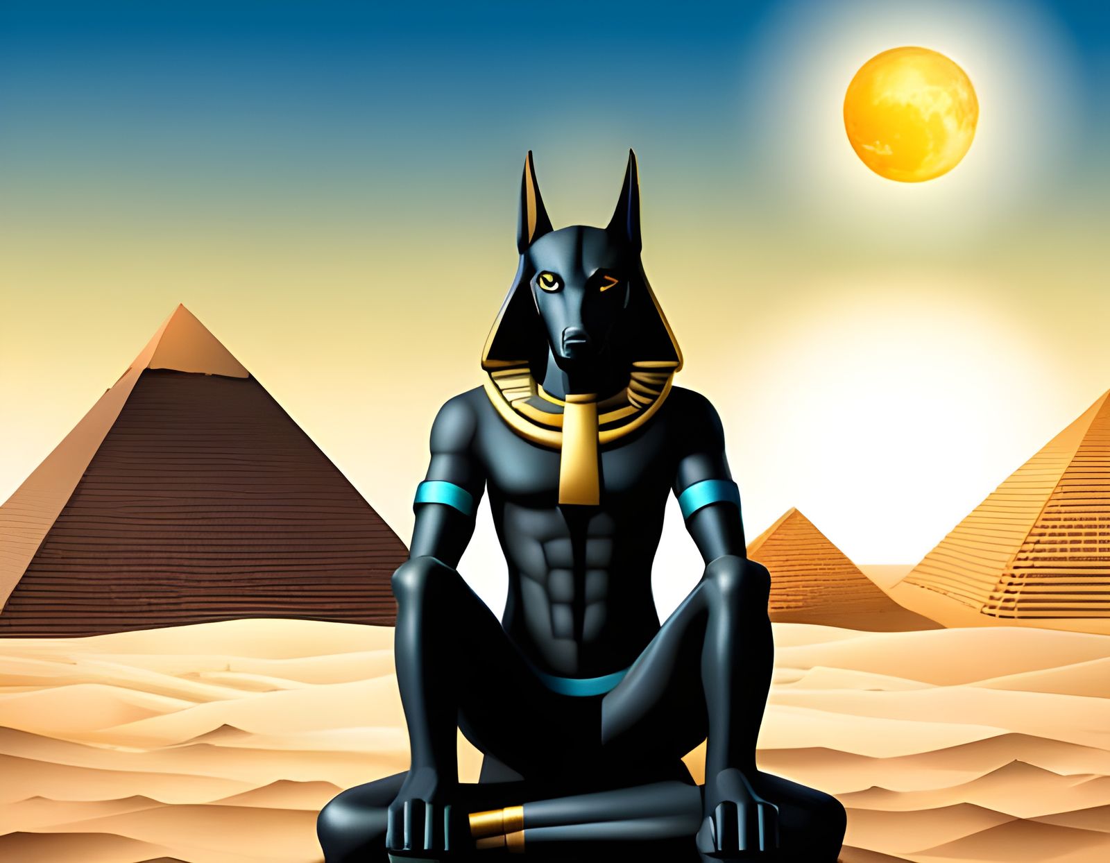 Anubis - AI Generated Artwork - NightCafe Creator