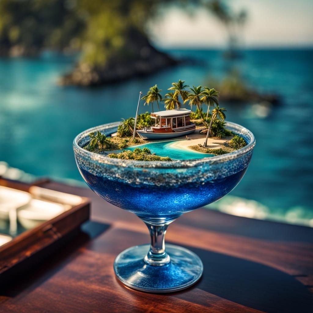 Cocktail. - AI Generated Artwork - NightCafe Creator