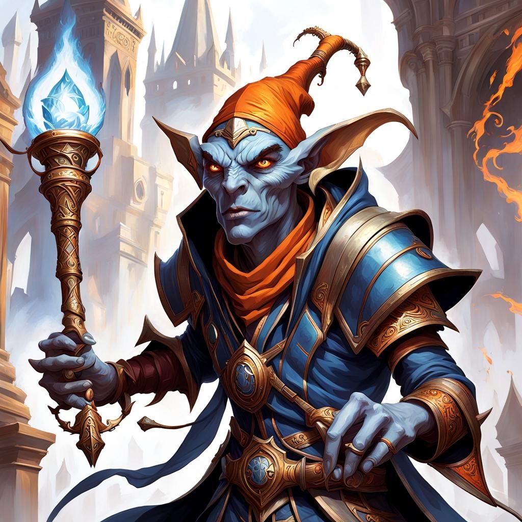 Goblin Izzet mage, Ravnica, - AI Generated Artwork - NightCafe Creator