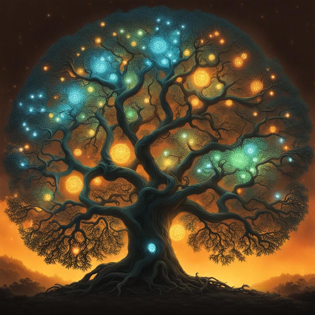 TREE OF LIFE 30 - AI Generated Artwork - NightCafe Creator