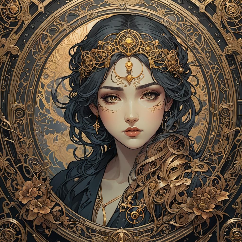 Ellen P. - card 026 - AI Generated Artwork - NightCafe Creator