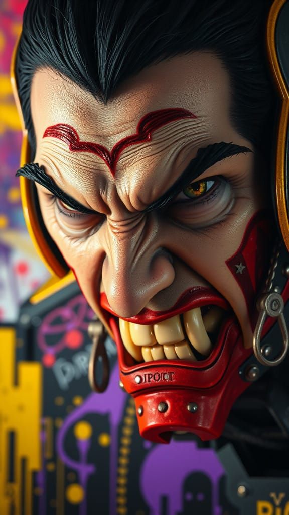 Dramatic Anger in Hyperrealistic 8K Portrait with ... - AI Art