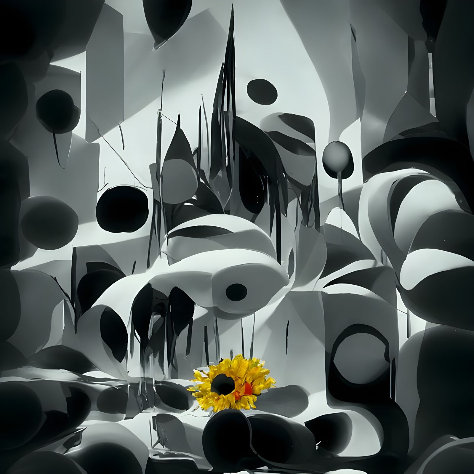 Of Bleak and Bloom - AI Generated Artwork - NightCafe Creator