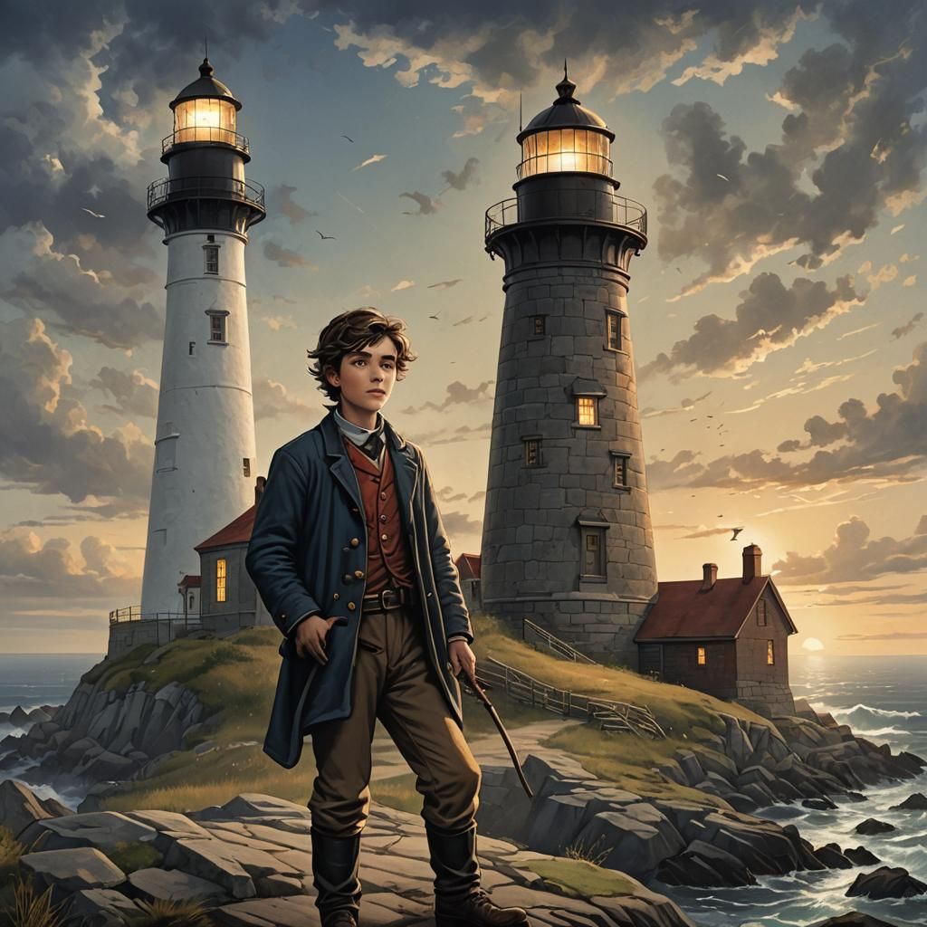 "The Lighthouse Keeper's Legacy: A young apprentice uncovers the ...