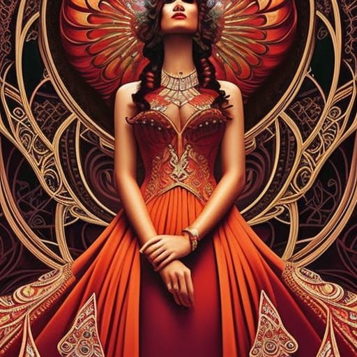 red - AI Generated Artwork - NightCafe Creator